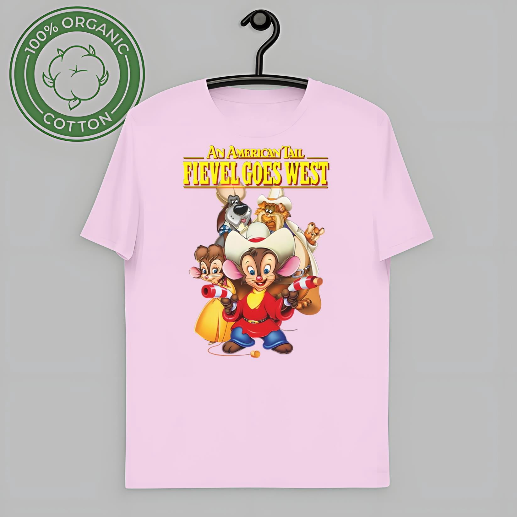 Fievel Goes West - vintage 80s 90s Y2K nostalgia Tee - T-shirt ...