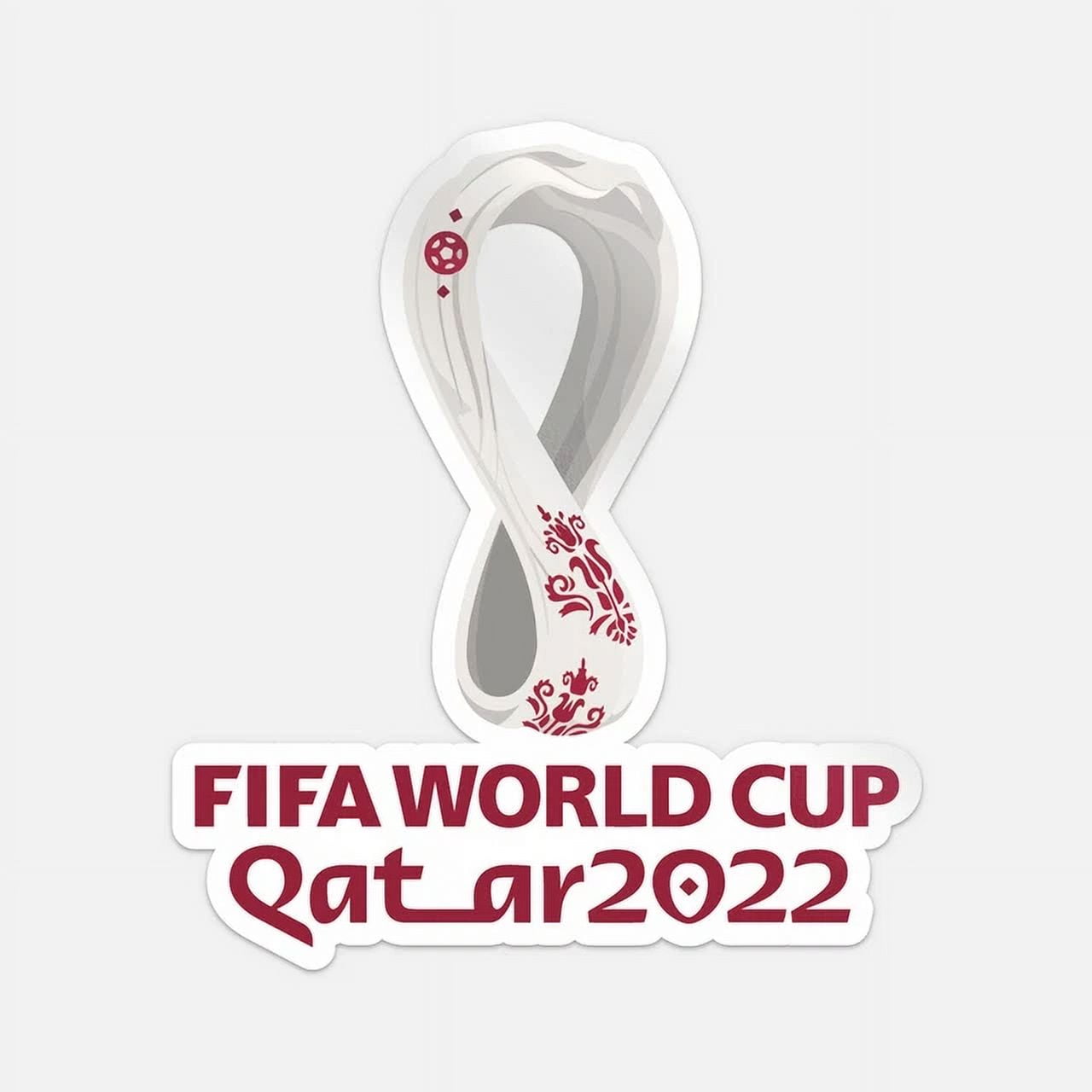Fifa 2022 Logo World Cup Football Soccer Qatar Sticker Bumper Decal ...