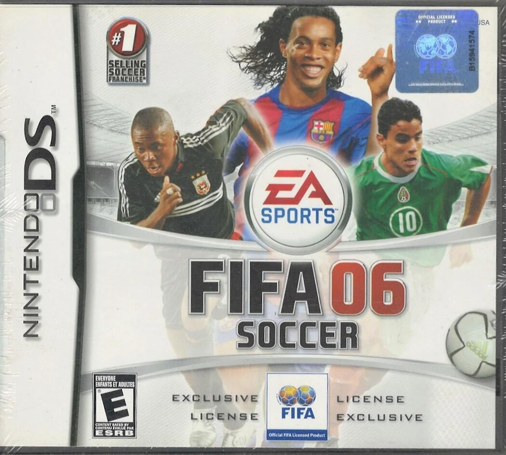 Fifa Soccer 2006 Nds [Brand New Factory Sealed Us Version] Nintendo Ds - Walmart.com