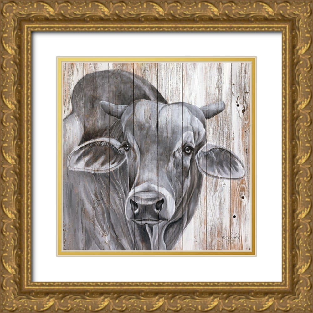 Fifer, Diane 12x12 Gold Ornate Wood Framed with Double Matting Museum ...