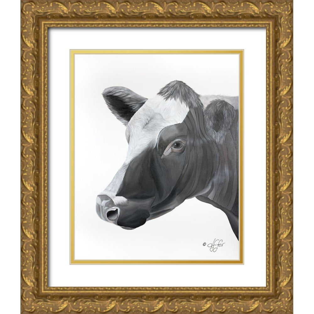 Fifer, Diane 12x14 Gold Ornate Wood Framed with Double Matting Museum ...