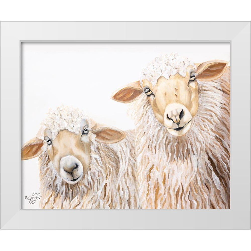 Fifer, Diane 14x12 White Modern Wood Framed Museum Art Print Titled ...