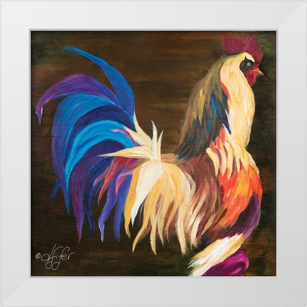 Fifer, Diane 15x15 White Modern Wood Framed Museum Art Print Titled ...