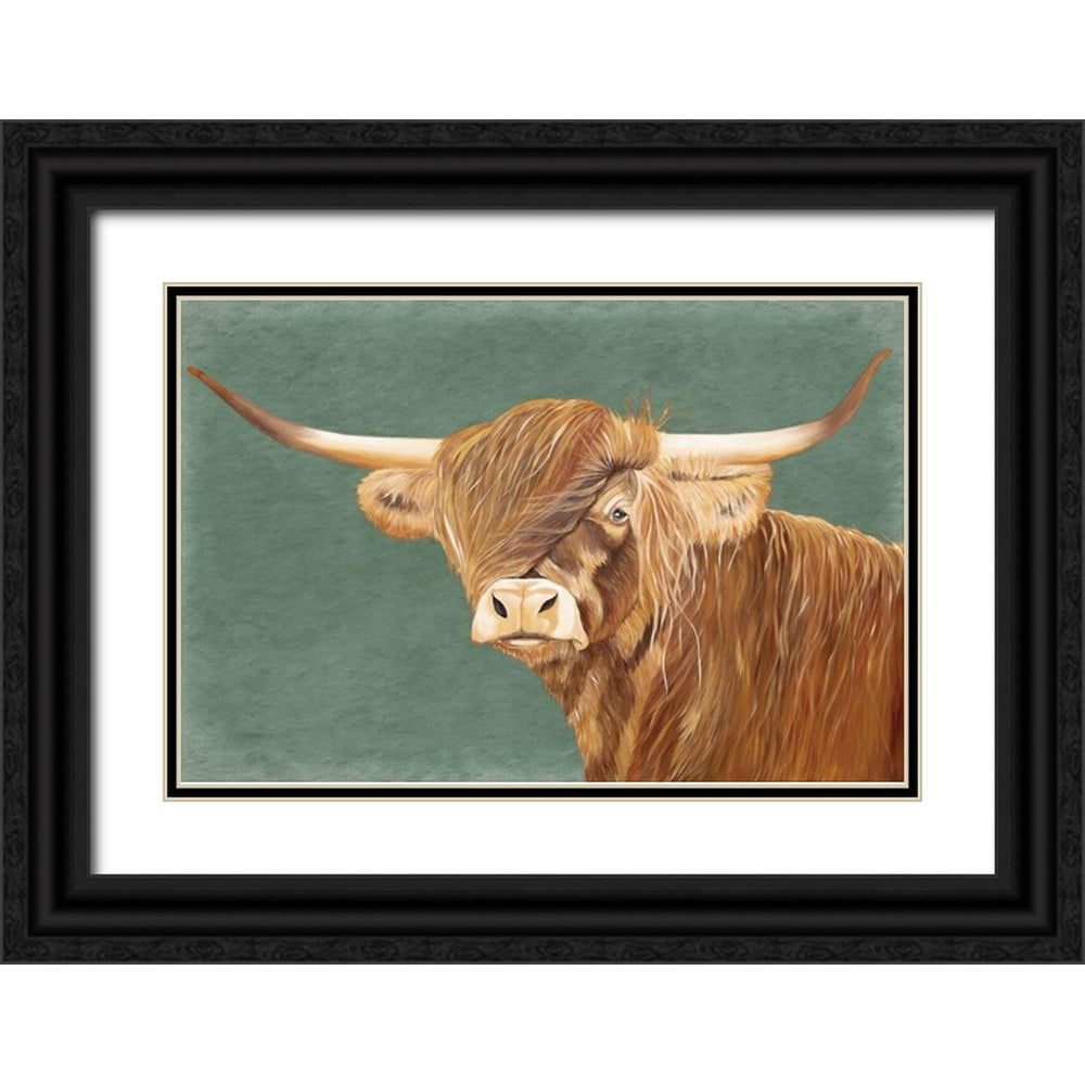 Fifer, Diane 18x13 Black Ornate Wood Framed with Double Matting Museum ...