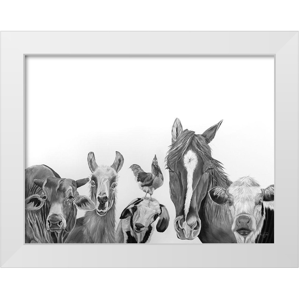 Fifer, Diane 18x15 White Modern Wood Framed Museum Art Print Titled ...