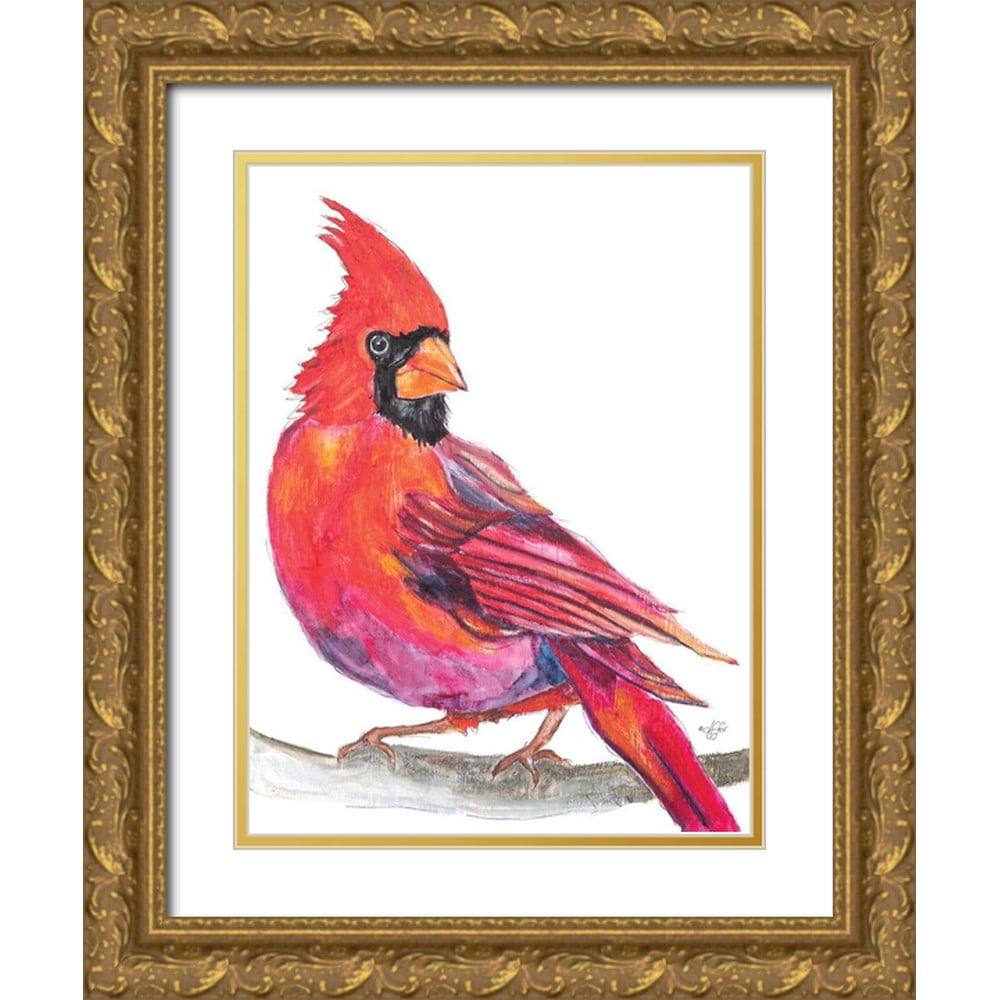 Fifer, Diane 19x24 Gold Ornate Wood Framed with Double Matting Museum ...