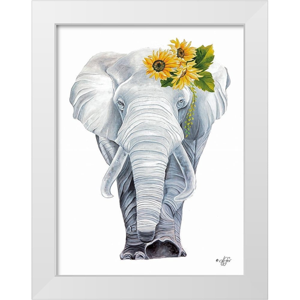 Fifer, Diane 19x24 White Modern Wood Framed Museum Art Print Titled ...