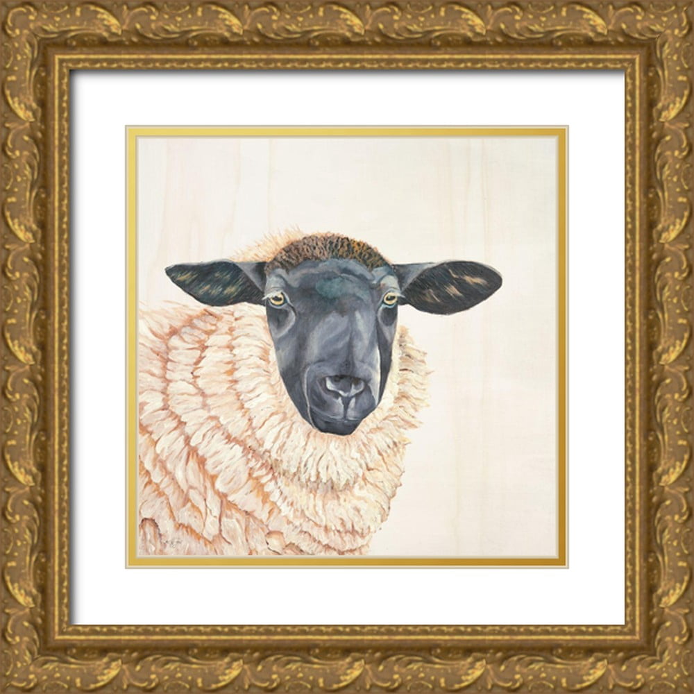 Fifer, Diane 20x20 Gold Ornate Wood Framed with Double Matting Museum ...