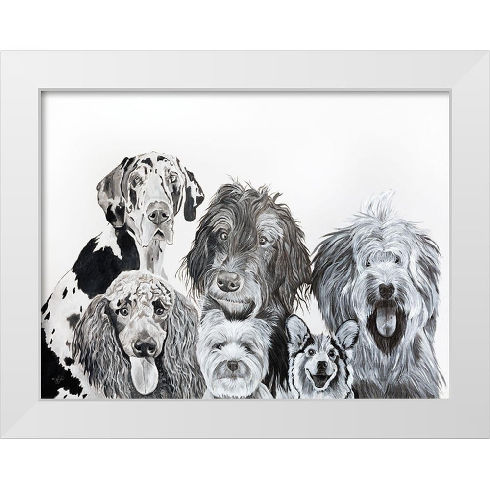 Fifer, Diane 24x19 White Modern Wood Framed Museum Art Print Titled ...