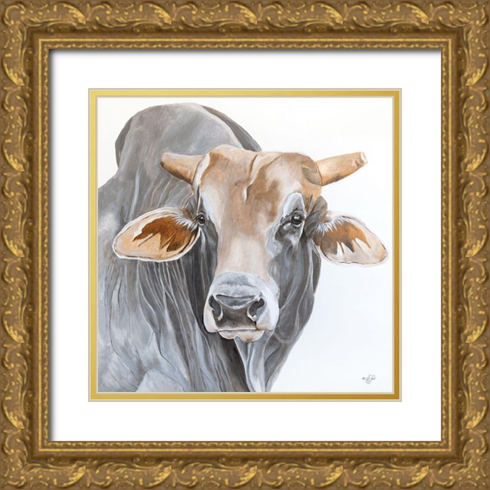 Fifer, Diane 26x26 Gold Ornate Wood Framed with Double Matting Museum ...