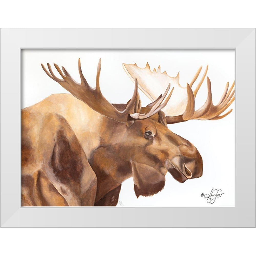 Fifer, Diane 32x25 White Modern Wood Framed Museum Art Print Titled ...