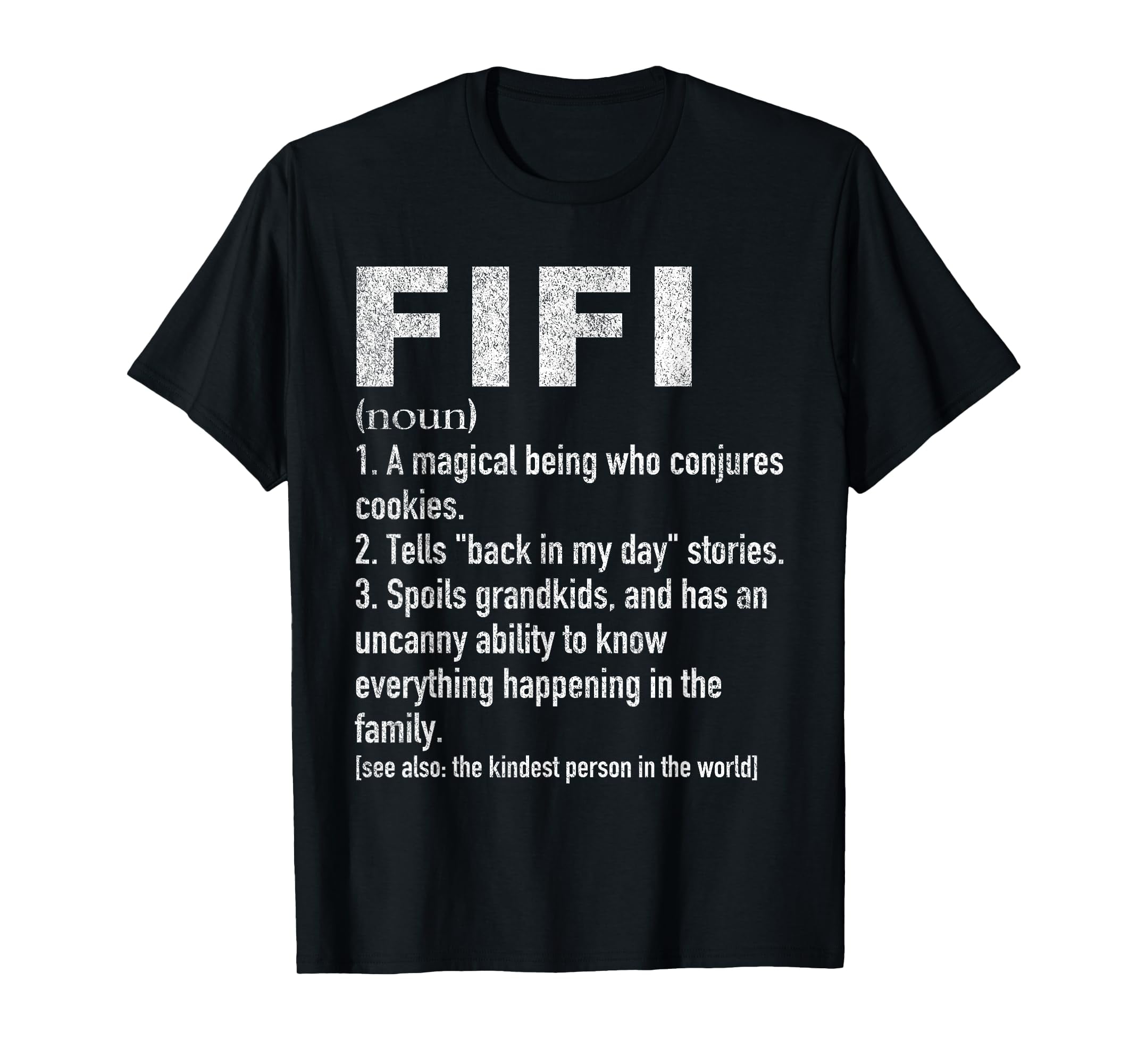 Fifi Definiton Funny Grandma Definition Fifi T-Shirt - Walmart.com