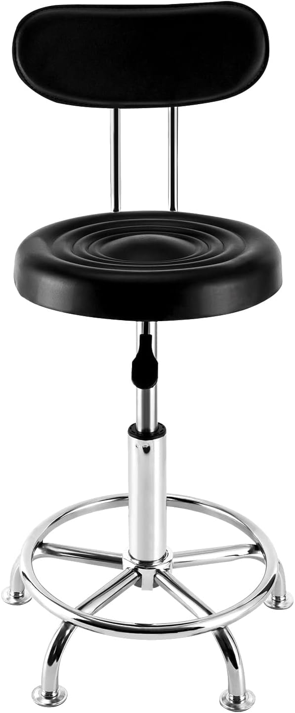 Fifizoo 360-degree Rotating Work Stool, Heavy Duty Hydraulic Height ...