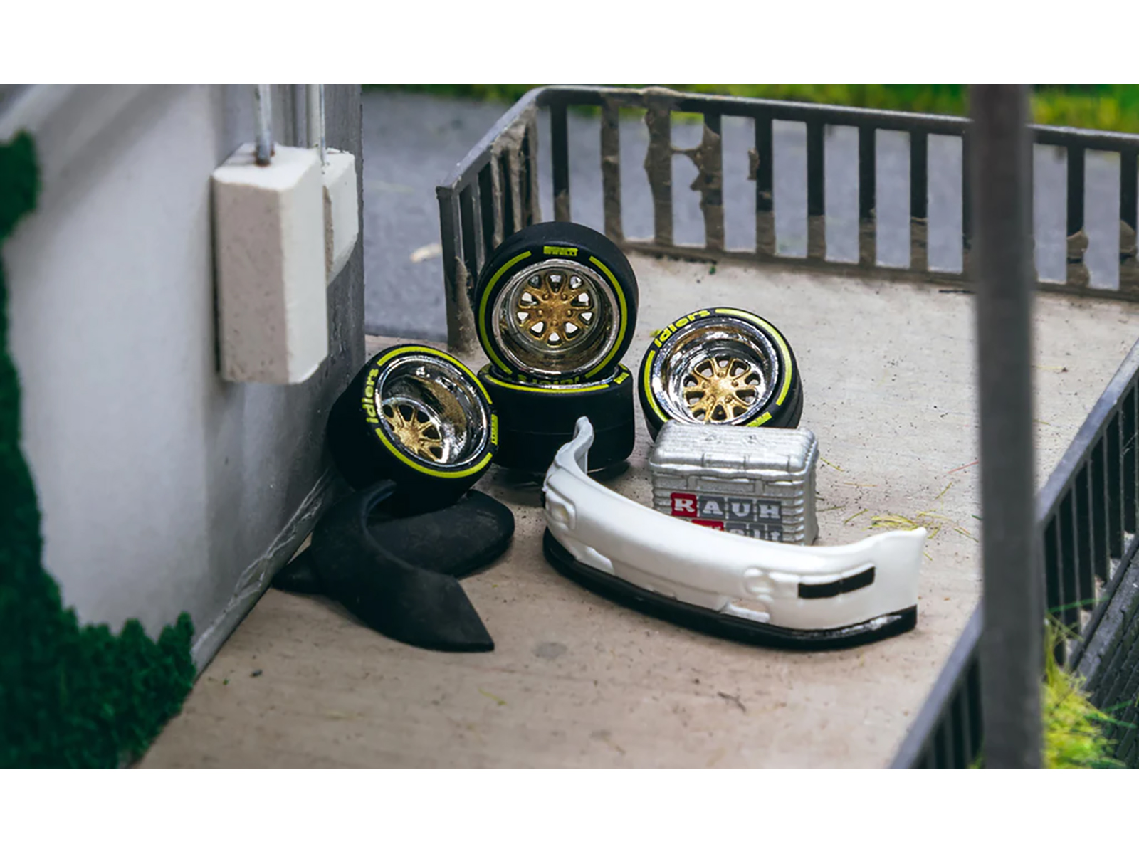 "Fifteen52 Outlaw 001" Wheels and Parts Designed for RWB Models for 1/ ...