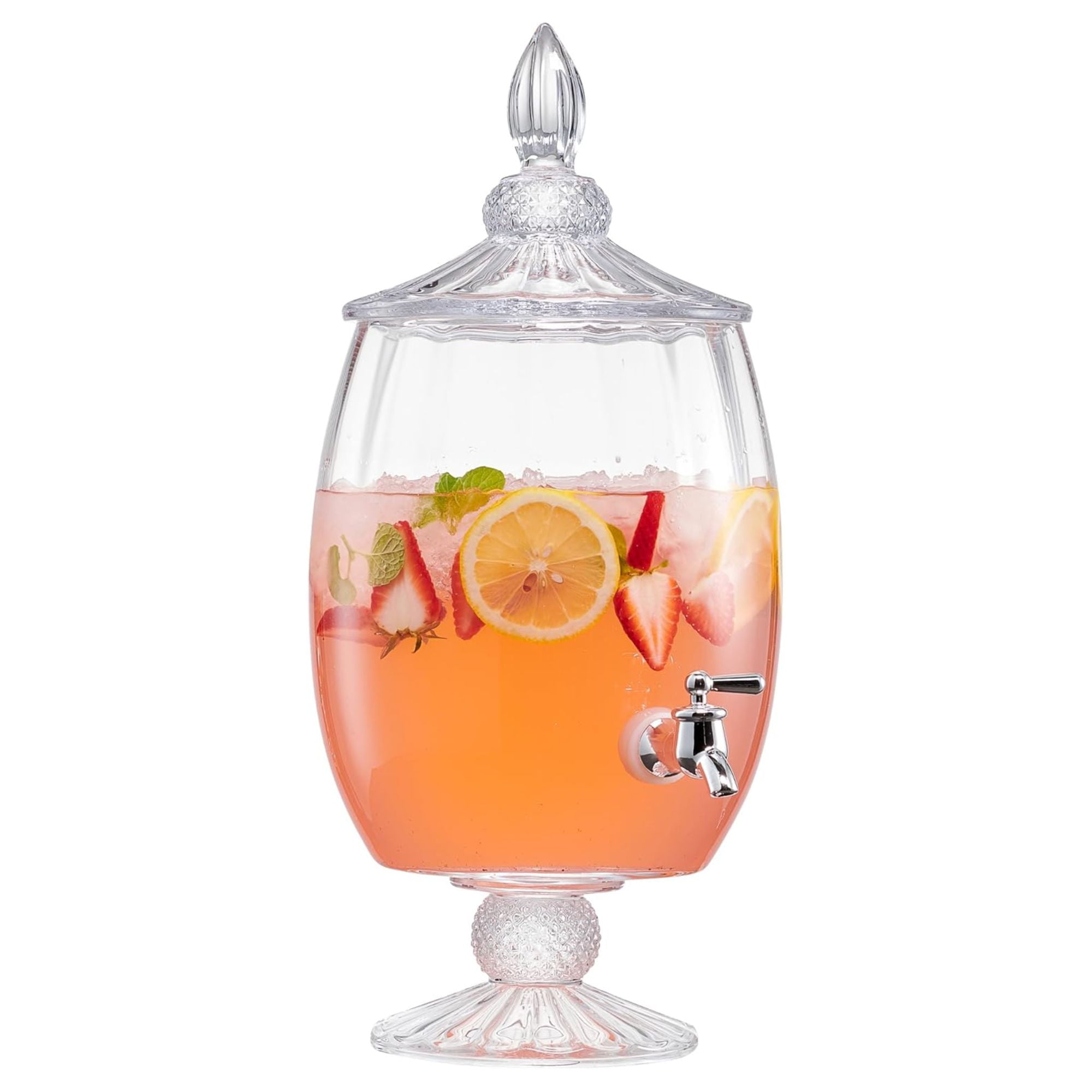 Fifth Avenue Crystal, Clear, Crystal Madison Optic Glass Beverage ...