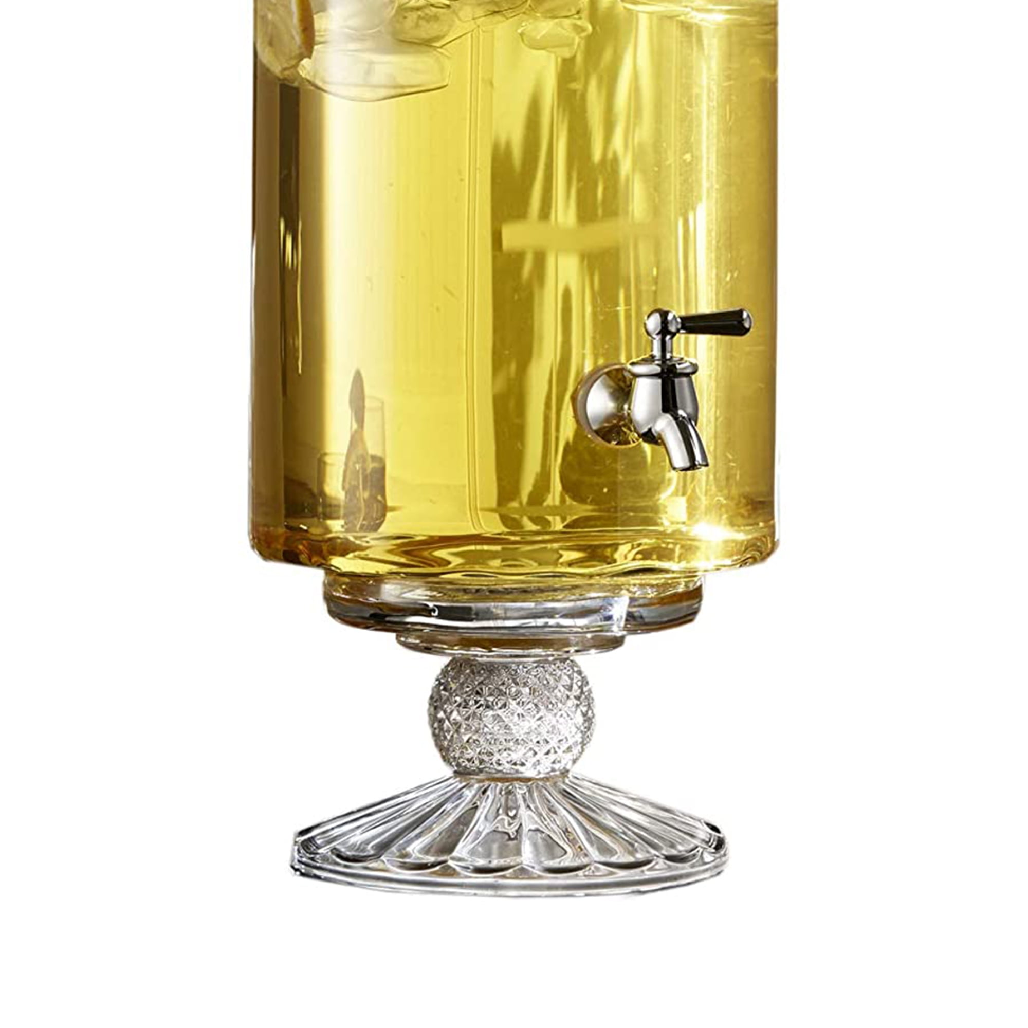 Free Shipping! Fifth Avenue Crystal, Clear Glass Beverage Dispenser ...
