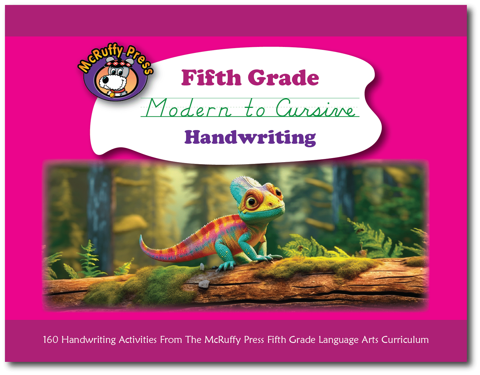 Fifth Grade Cursive with Modern Review Handwriting McRuffy ...
