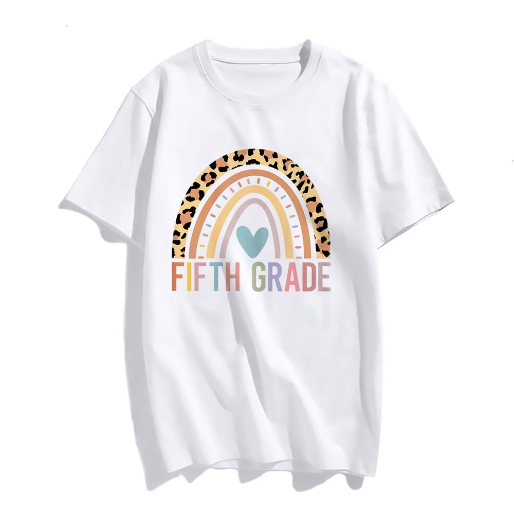 Fifth Grade Rainbow Teacher Team 5th Grade Squad T-Shirt - Walmart.com