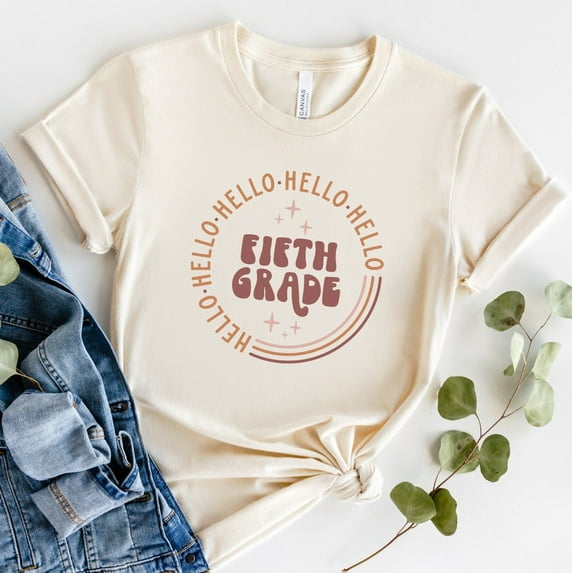 Fifth Grade Retro 5th Grade Teacher 5th Grade Team Shirts, Back to ...