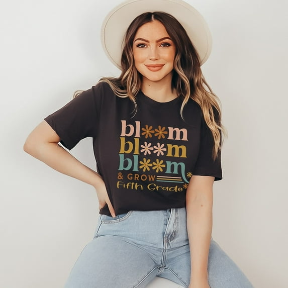 Fifth Grade Retro 5th Grade Teacher 5th Grade Team Teacher Tees, Retro ...