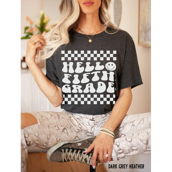 Fifth Grade Retro Fifth Grade Teacher 5th Grade Team Shirts, Trendy ...