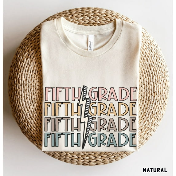 Fifth Grade Retro Fifth Grade Teacher 5th Grade Team Shirts, Trendy ...