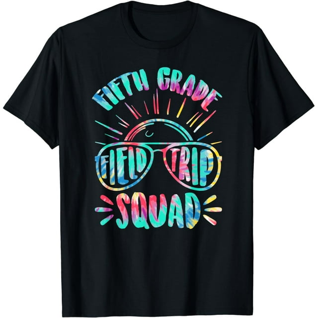 Fifth Grade Students School Zoo Field Trip Squad Matching T-Shirt ...