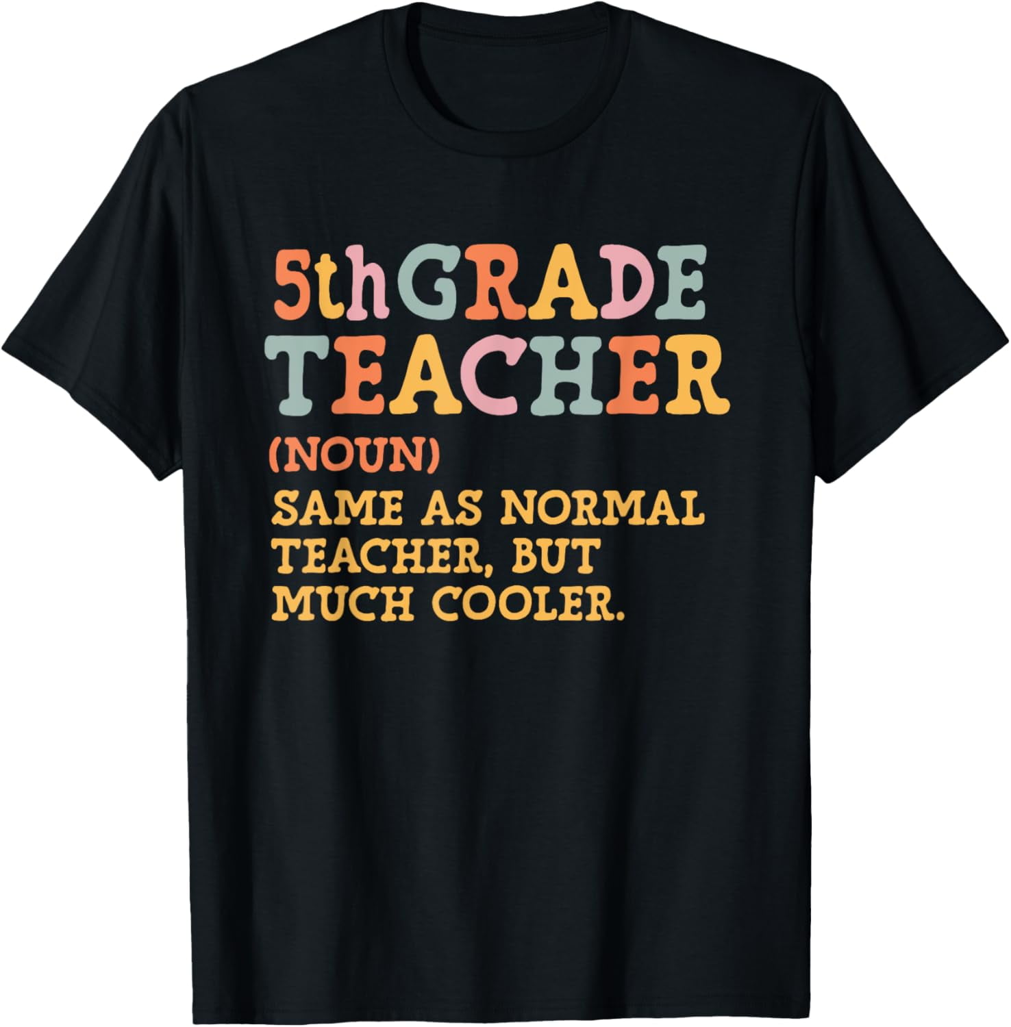 Fifth Grade Teacher Definition Back To School 5th Grade Team T-Shirt ...