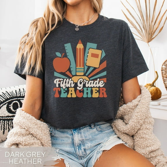 Fifth Grade Teacher Shirt, 5Th Grade Team Sweatshirt, Back To School ...