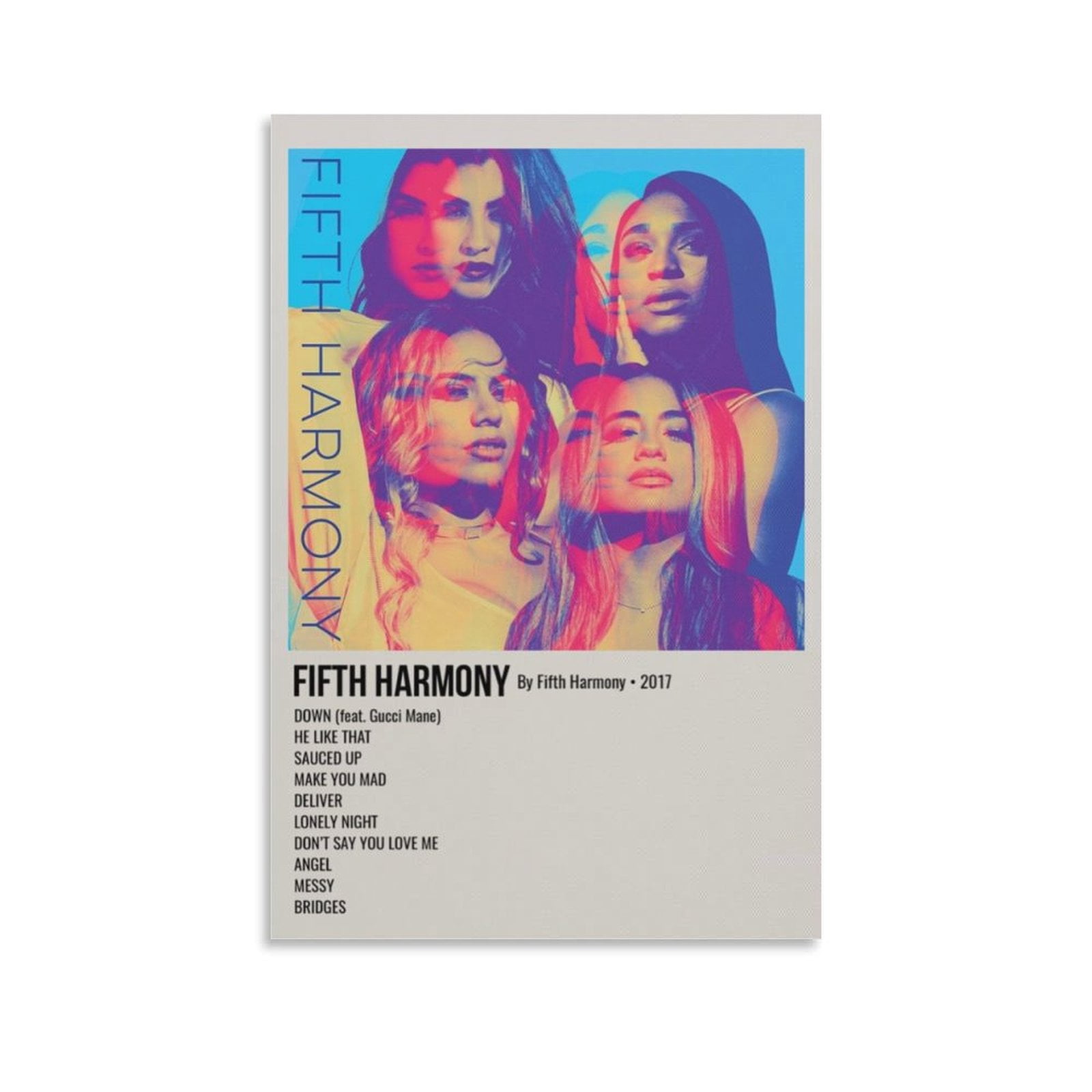 Fifth Harmony Canvas Poster Print Bedroom Decoration Landscape Canvas Poster Wall Decorative Art ...