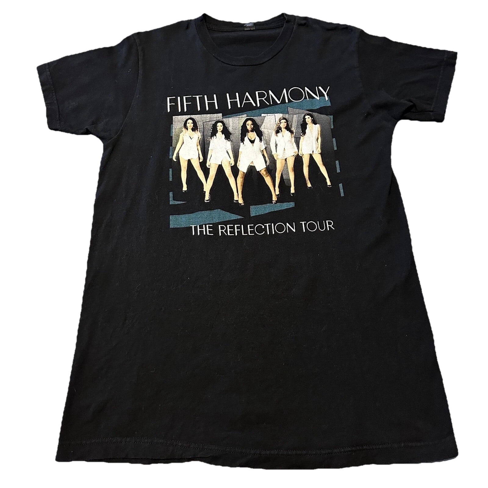 Fifth Harmony T Shirt The Reflection Tour Medium M Short Sleeve Graphic ...