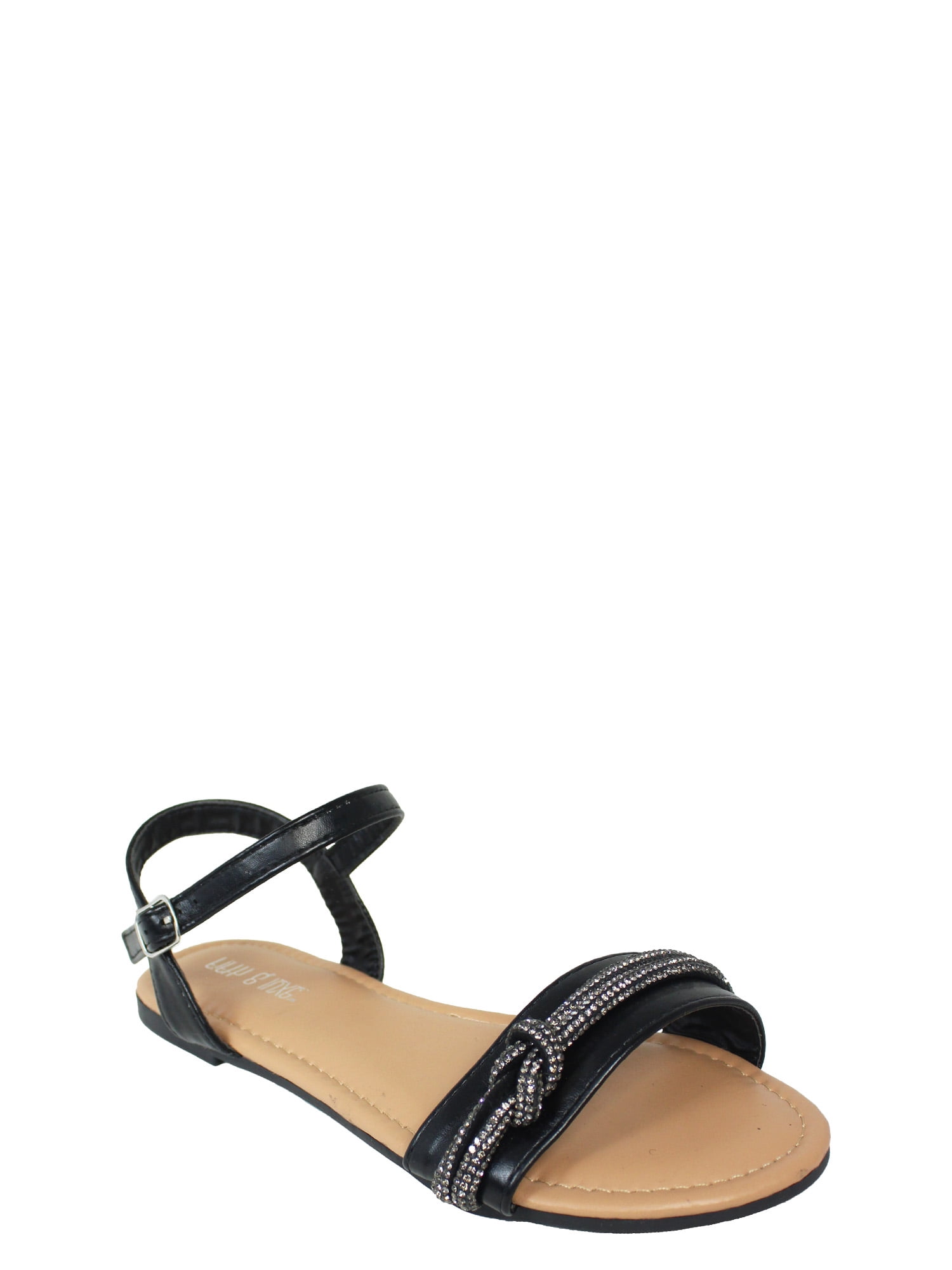 Fifth & Luxe Women's Rhinestone Knot Flat Sandals, Sizes 6-11 - Walmart.com Fifth & Luxe Women's Rhinestone Knot Flat Sandals, Sizes 6-11 - Walmart.com