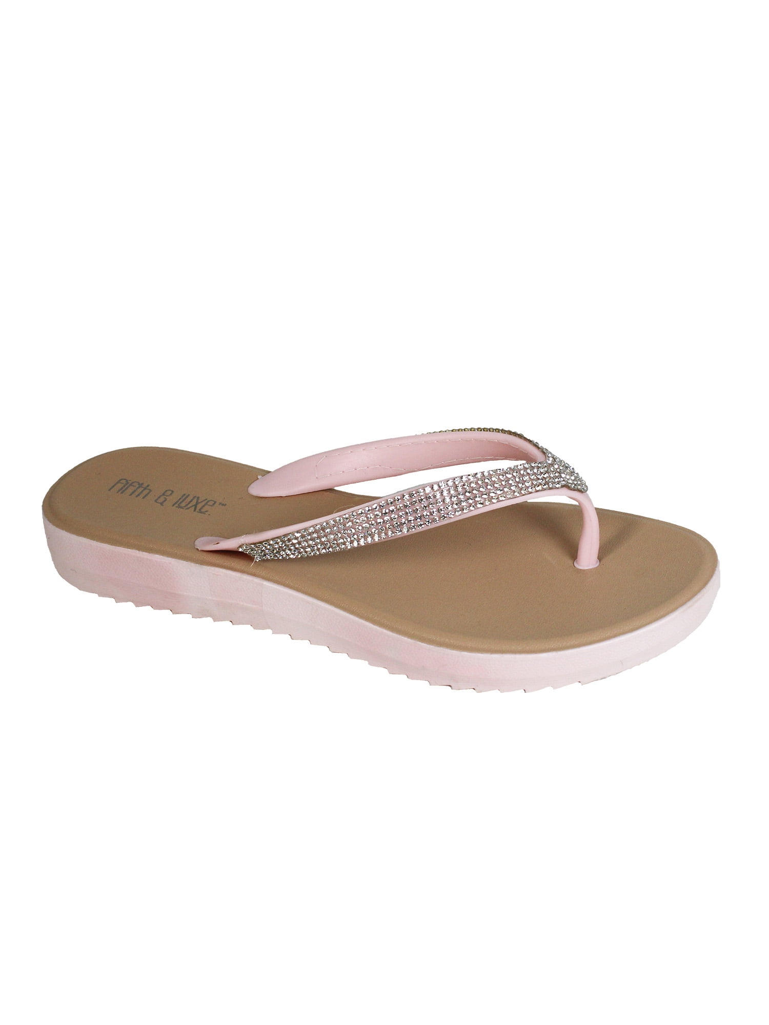 Fifth & Luxe Women's Rhinestone Thong Sandal - Walmart.com Fifth & Luxe Women's Rhinestone Thong Sandal - Walmart.com