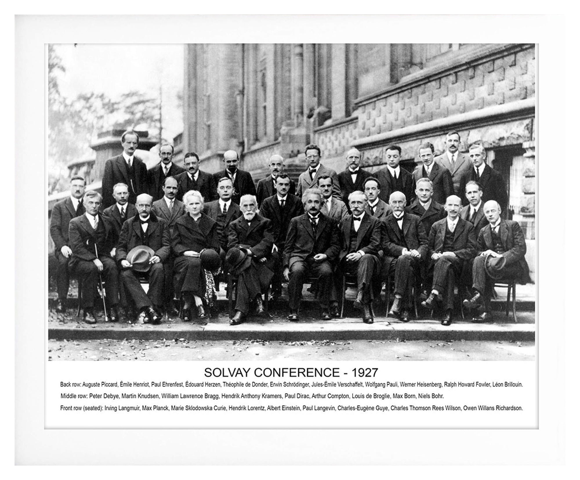 Fifth Solvay International Conference Physics Poster Chemistry Poster ...