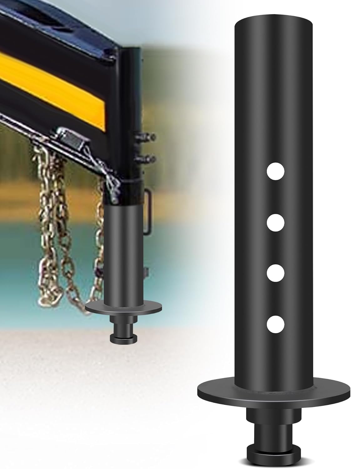 Fifth Wheel to Gooseneck Hitch Adapter,Fit for Campers, Trailers ...