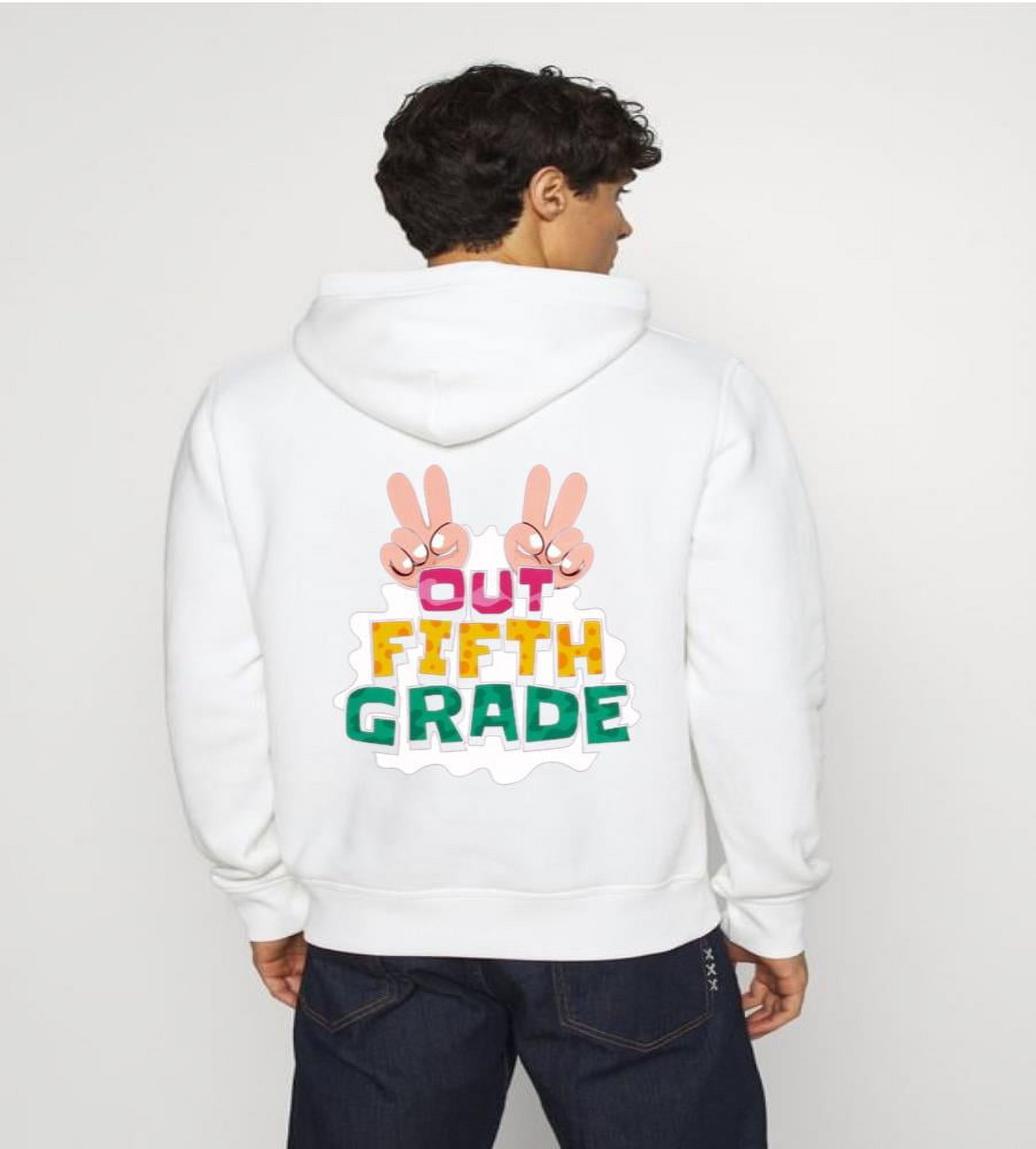 Fifth grade graduation cartoon Hoodie - Walmart.com