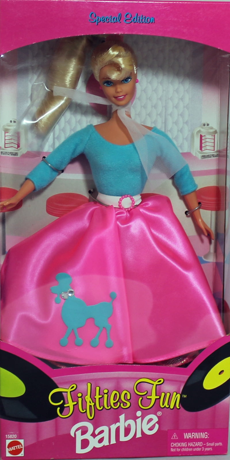 Fifties Fun Barbie Doll Special Edition 1996 Mattel 15820 - Walmart.com