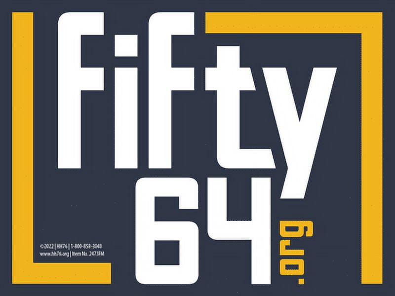Fifty/64 Pro-Life Yard Sign - Walmart.com