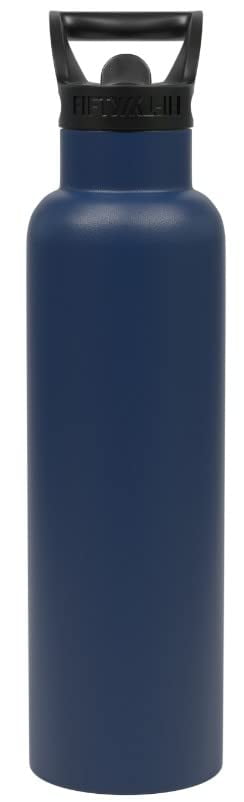 FIFTY-FIFTY V21000014 Water Bottle with Straw Cap Stainless Steel ...
