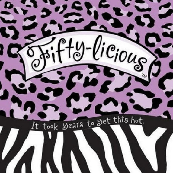 Fifty-Licious Leopard Zebra Animal Print 50th Birthday Party Luncheon ...