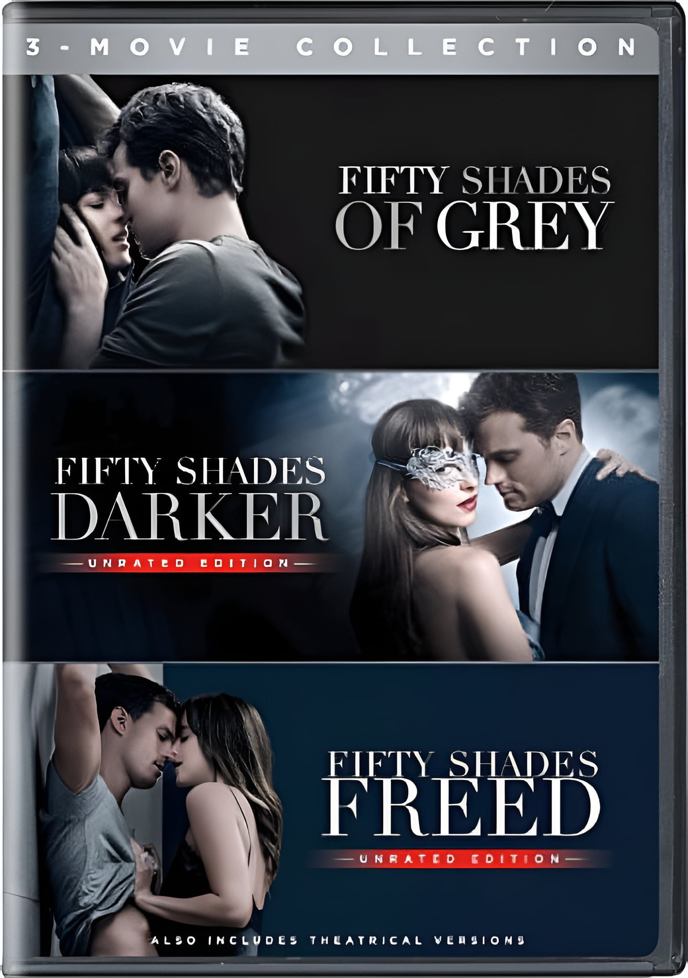 Fifty Shades: 3-Movie Collection (DVD) - Walmart.com