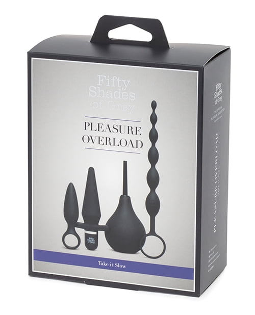 Fifty Shades of Grey Pleasure Overload Starter Anal Kit (4 piece kit) - Walmart.com