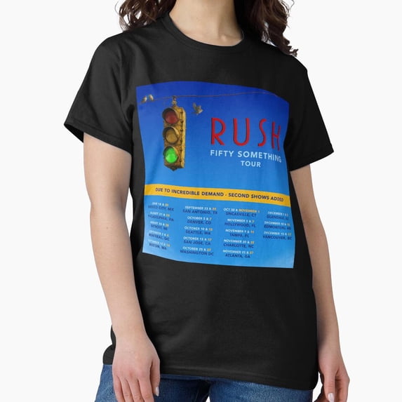 Fifty Something Tour Dates Manapila Music Concert T-Shirt - Walmart.com