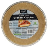 Fifty50 Foods Graham Cracker Pie Crust, Low Glycemic, 6 oz, Pack of 3 ...