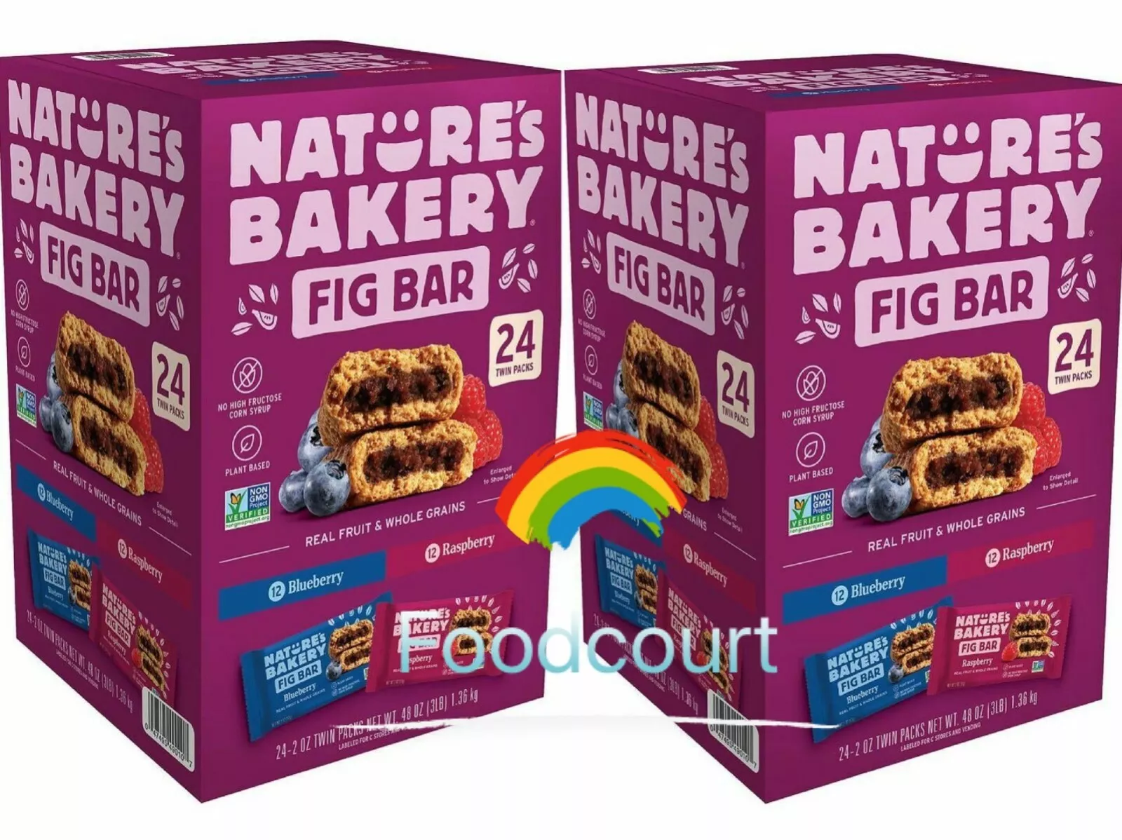 Fig Bars Variety Pack – 2 Packs (32 ct, 2 oz Each) - Walmart.com