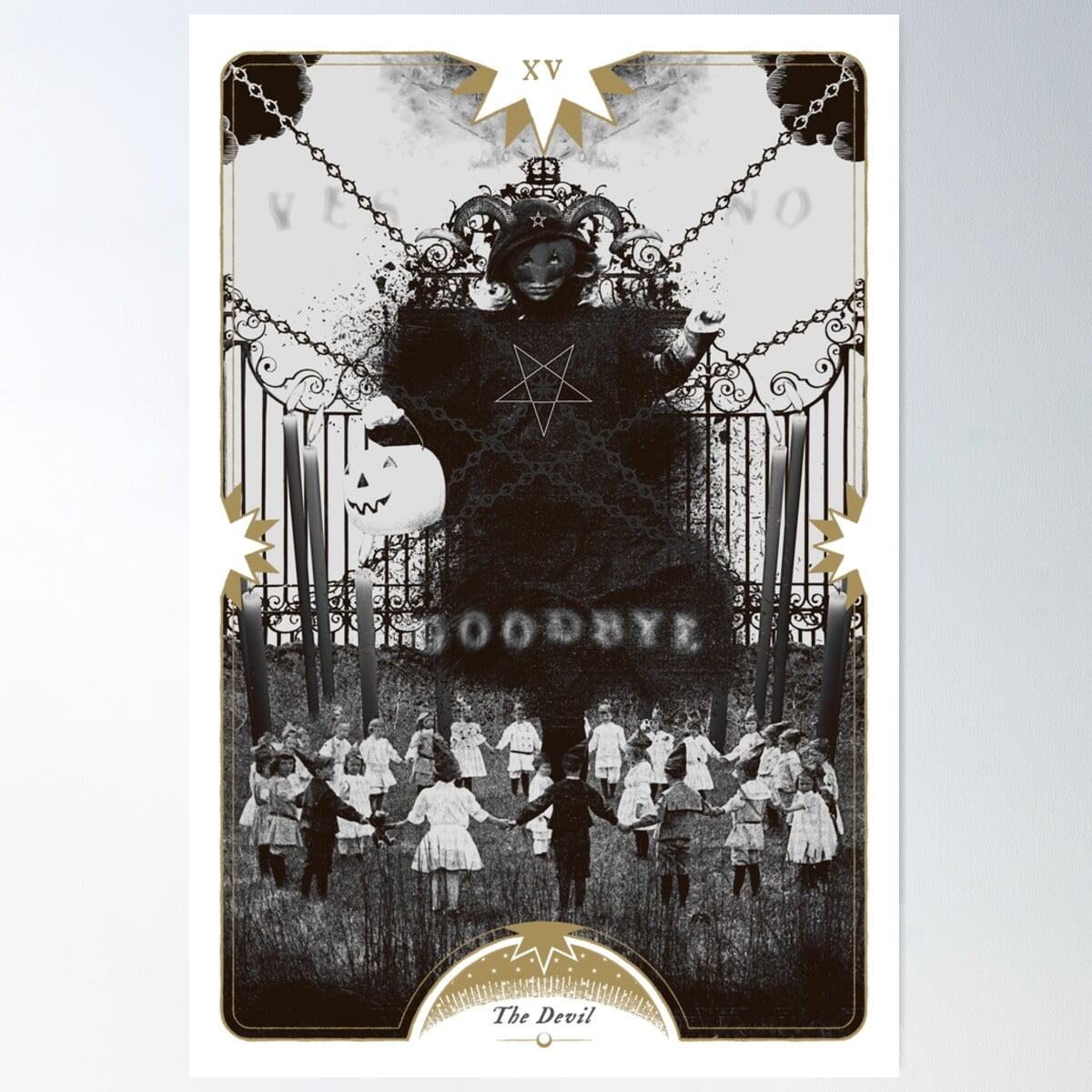 Fig Xv - The Devil Poster Wall Art, Modern Wall Decor For Living Room Bedroom, 16x24 UNFRAMED ...