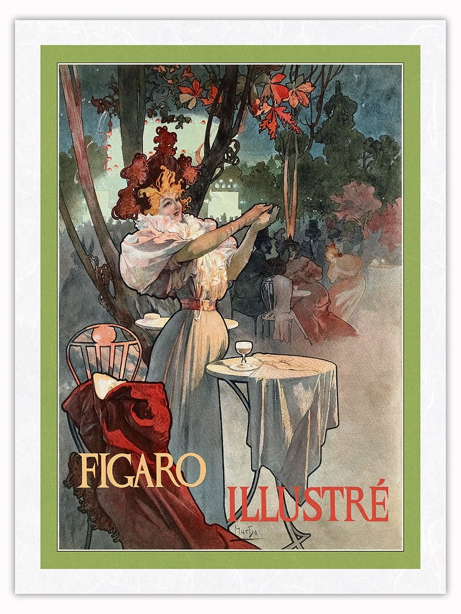 Figaro Illustré - Issue No. 75. June, 1896 - Vintage Magazine Cover by ...