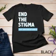 Fight Addiction Not Addicts End The Stigma Recovery Art Unisex T-Shirt ...