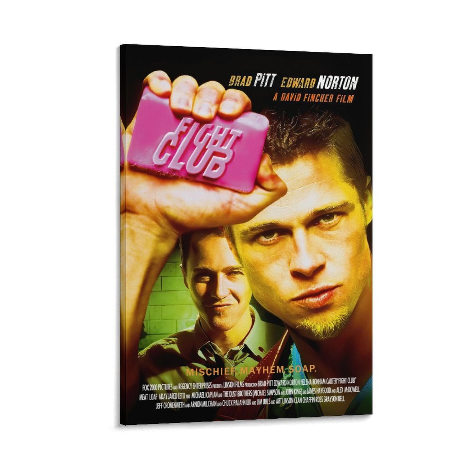 Fight Club Brad Pitt(18)Classic Movie Poster Print Photo Art Painting ...