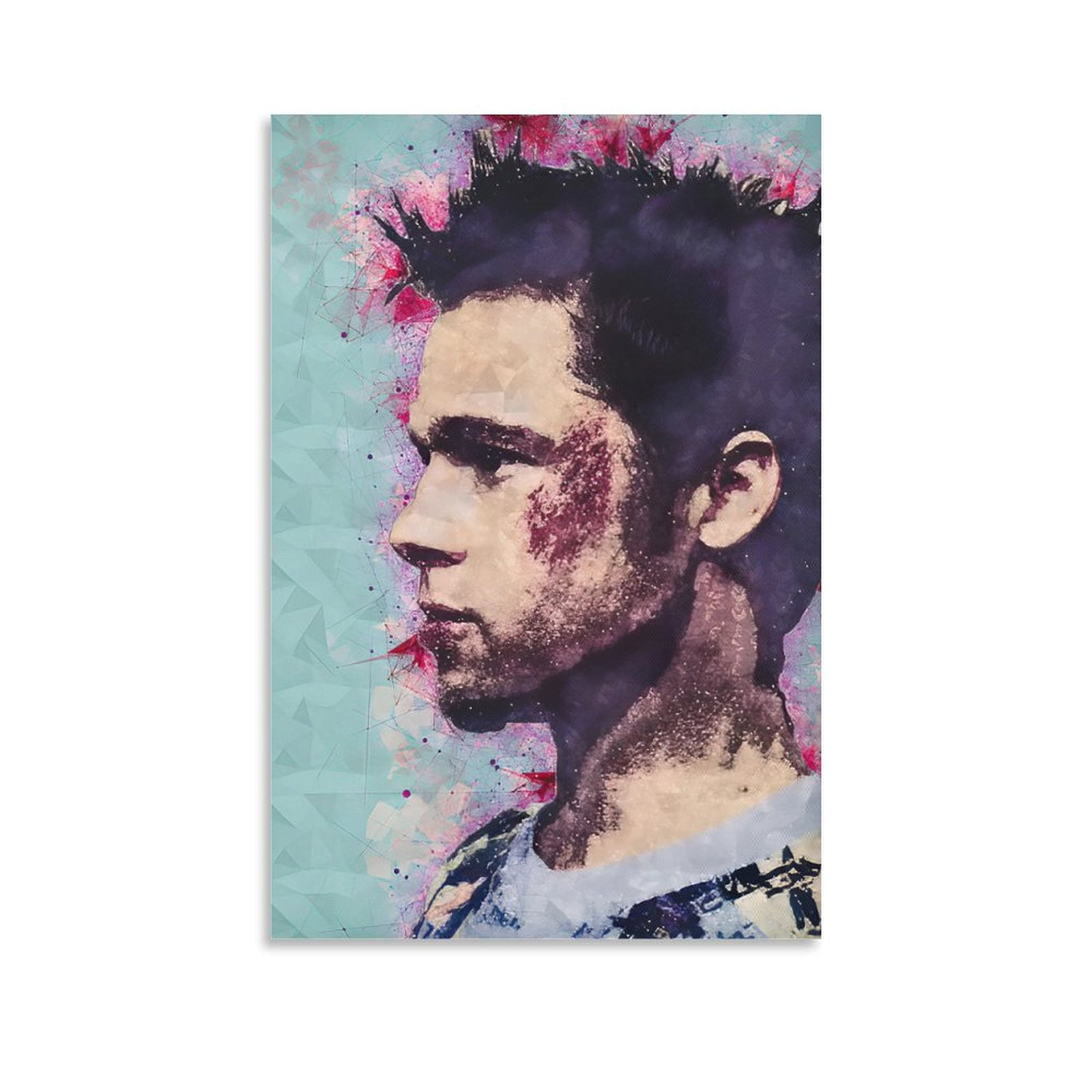 Fight Club Brad Pitt(8)Classic Movie Poster Artworks Picture Print ...